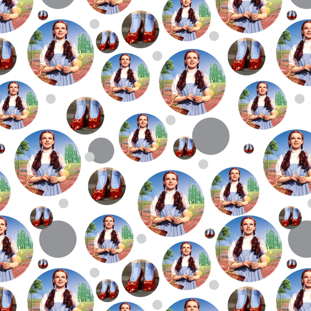 Wizard of Oz Dorothy Character Premium Gift Wrap Wrapping Paper Roll ...
