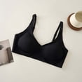 ATOYSOY Wireless Seamless Bra For Women Thin Adjustable Strap V Neck ...