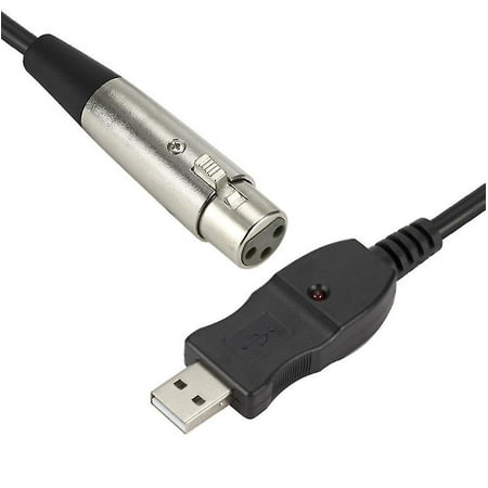 3m USB Microphone Link Cable, computer USB to XLR microphone cable ...