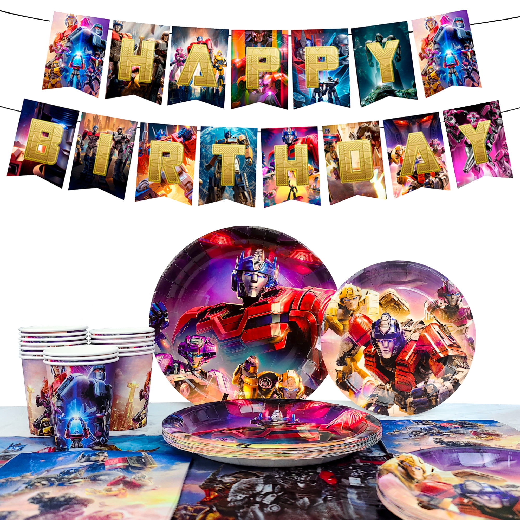 Click here for Elifjoydeco Transformers Party Supplies  66pcs Tra... prices