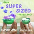 (4 pack) Gain Relax Super-Sized Flings Laundry Detergent Packs, Dewdrop ...