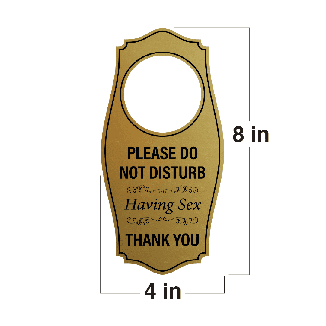 Funny Do Not Disturb Door Signs
