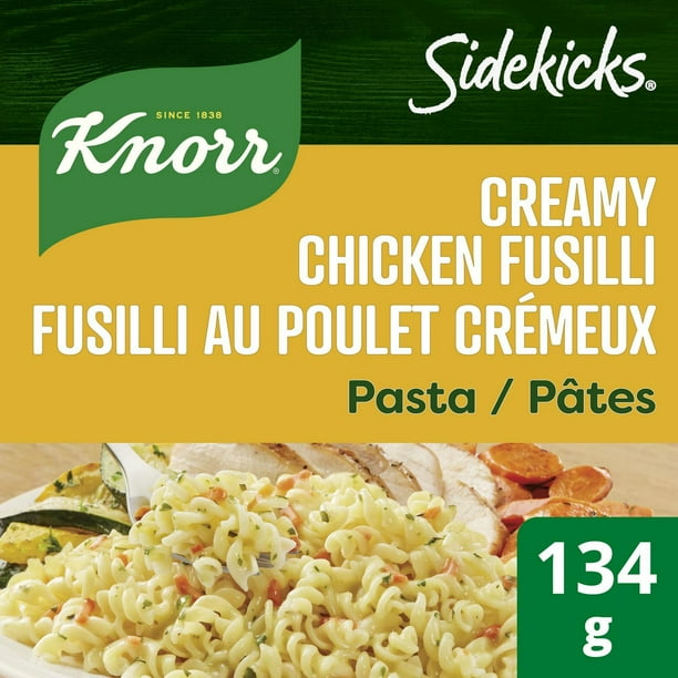 Knorr Sidekicks Creamy Chicken Fusilli Pasta Side Dish, 134 g Side Dish ...