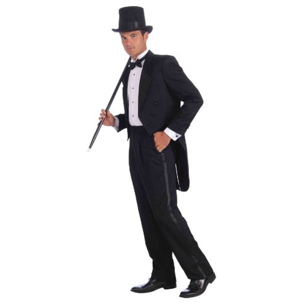 Forum Novelties Men's Vint.Hollywood Tuxedo-std, Black, Standard ...