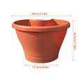 BINGLI The Flower Pot Pvc Pipe-Type Hanging On The Water Pipe Can Be ...