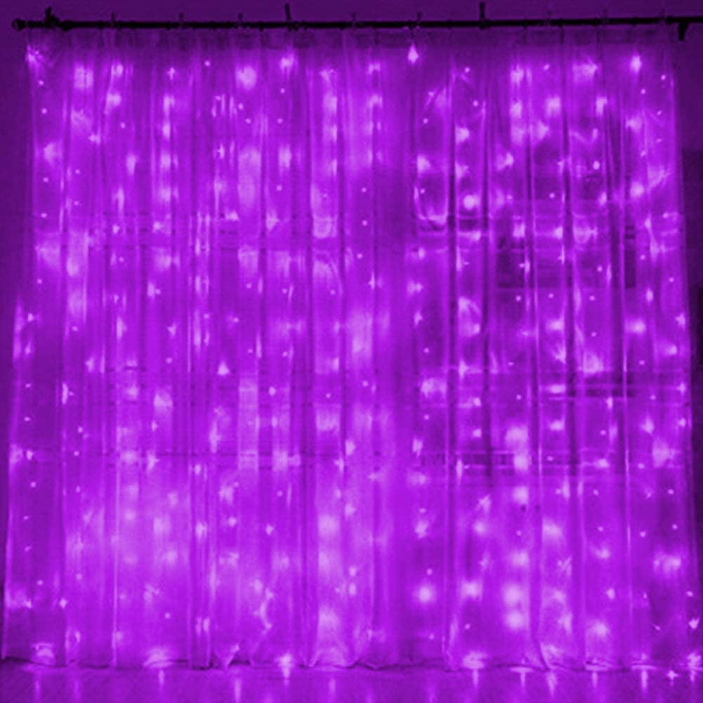 Purple LED Curtain Lights - Walmart.com