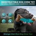 BESTSKY 2026 New Dog Chew Toy for Large Dogs,Rubber Bone Dog Toys for ...