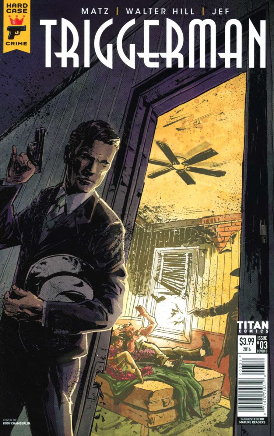Triggerman (Titan) #3B VF ; Titan Comic Book - Walmart.com