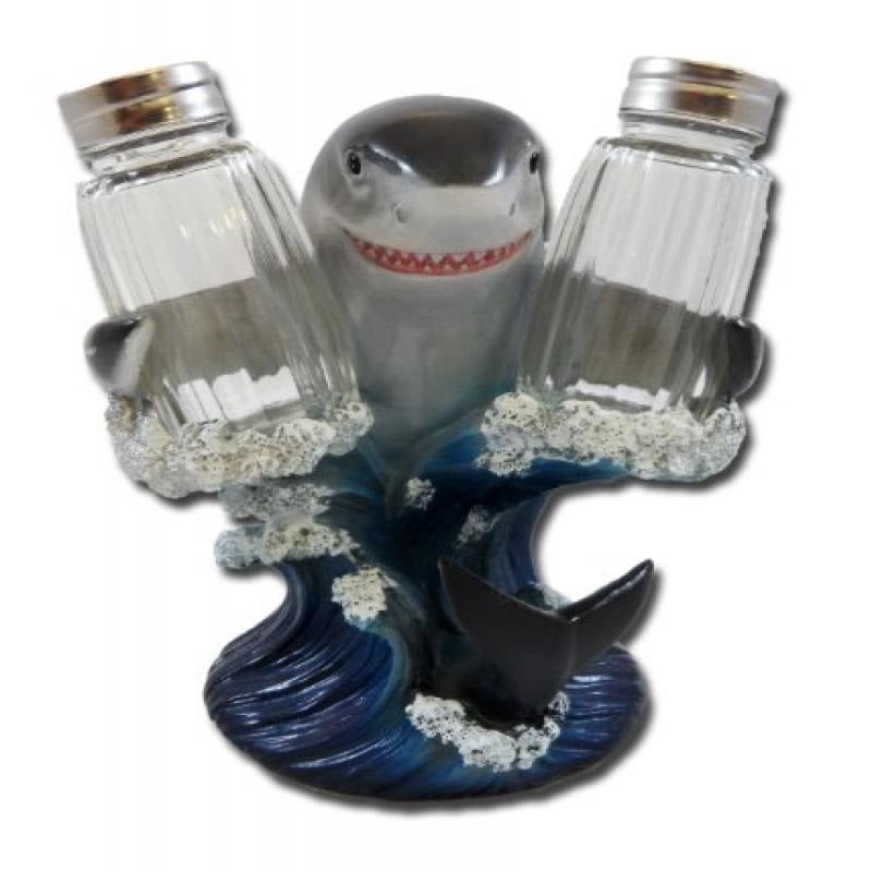 Shark Week - Great White Shark Salt and Pepper Shaker Set - Walmart.com ...