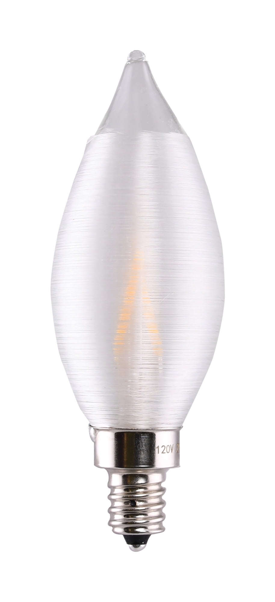 Satco Lighting S11302 Single 4 Watt Dimmable Ca11 Candelabra (E12) Led ... Satco Lighting S11302 Single 4 Watt Dimmable Ca11 Candelabra (E12) Led ...