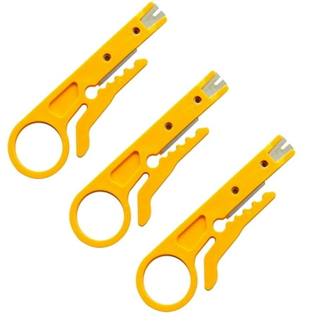 3Pcs Multi Function Electric Stripping Blade Rimper Plier Cable Wire ...