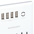 Merkury Innovations Surge Protector 4.2A USB Wall Charger, 3-Outlet ...