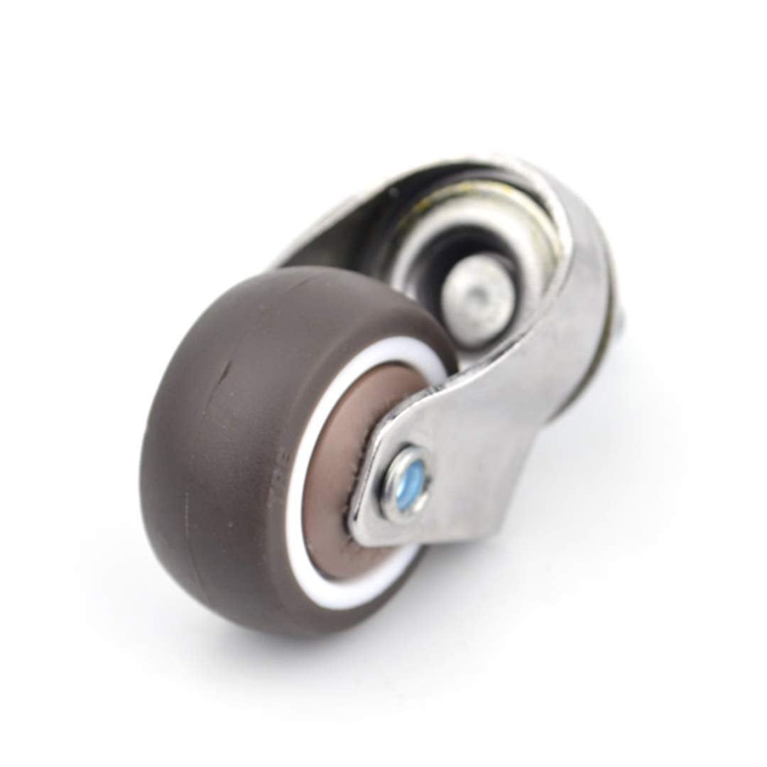 1 Inch Small Tiny Shopping Cart Wheel Replacement Swivel Caster Wheels ...