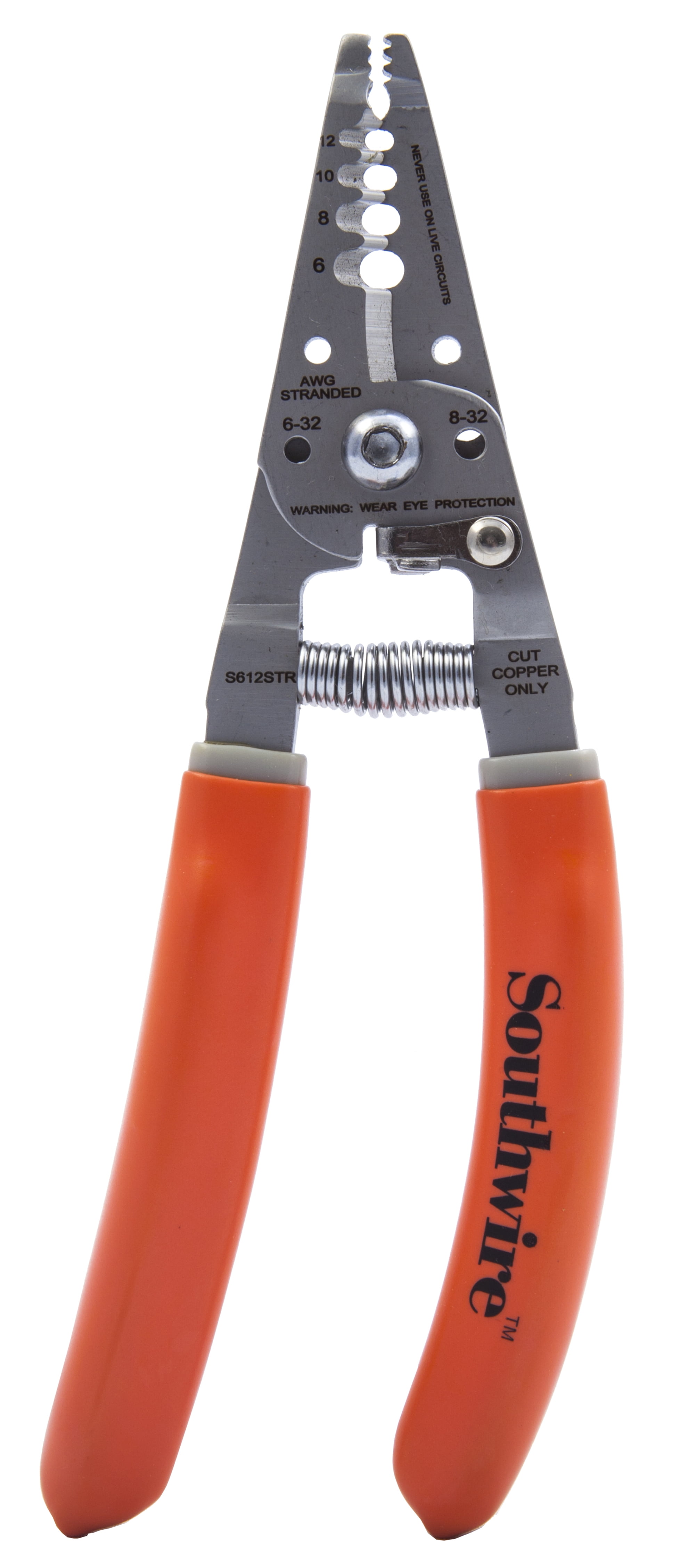 Southwire S612STR 4-10 AWG SOL & 6-12 AWG STR Wire Stripper and Cutter ...