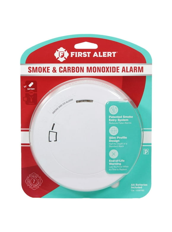 First Alert Smoke & (CO) Carbon Monoxide Alarms in Detectors - Walmart.com