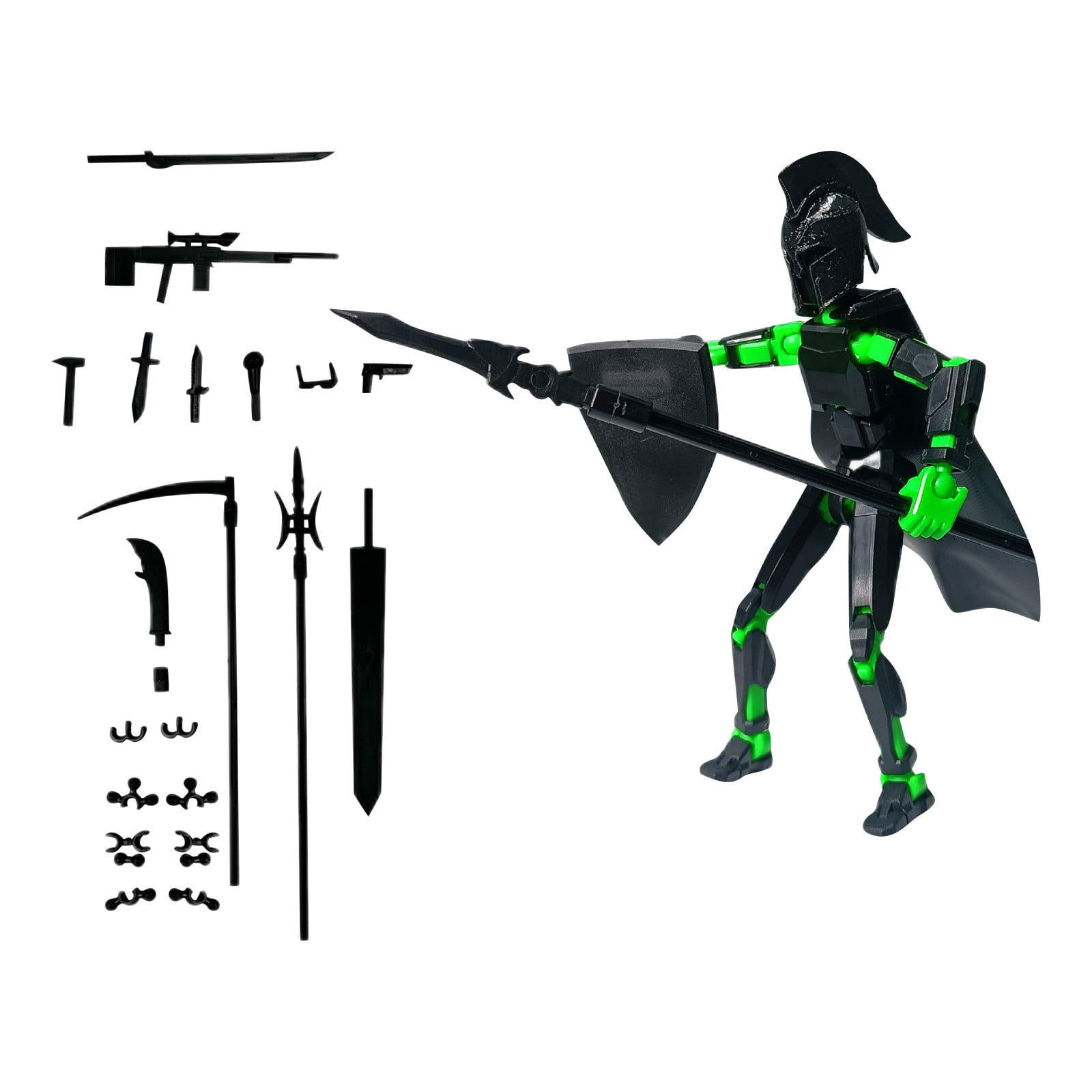 T13 Action Figure Set (Assembly Completed),Titan 13 Robot Action Figure ...