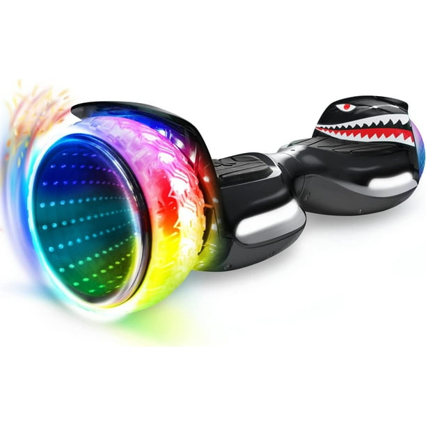 Hoverboard for Kids Teens with Nose Art Shark Design by Rawrr Lite ...