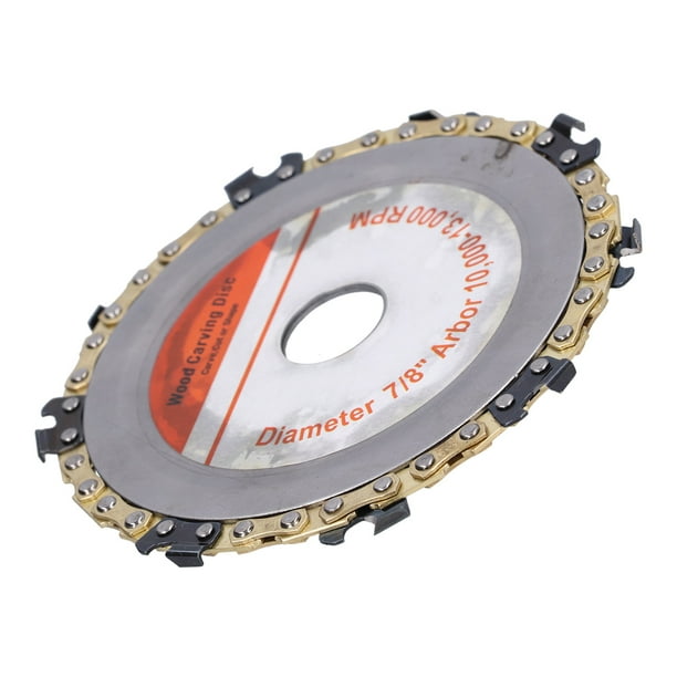 Chainsaw Wheel, Angle Grinder Chain Disc 9 Teeth High Efficiency Wear ...