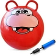 Mozlly Wild Zoo Animal Inflatable Hopper Ball, 20 Inch, Rubber, Kids ...