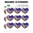 Christmas Holiday Santa Claus Night Sleigh Ride Heart Shaped Planner ...