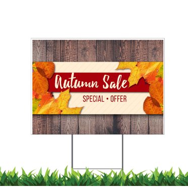 Sunburst Systems 3644 11 x 14 Yard Sale Sign, 4 Pack - Walmart.com