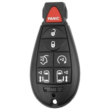 Nortek 2GIG-KEY2-345 4-Button Key Ring Remote for 2GIG Home Security ...