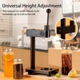 Manual Can Sealer,Vacuum Can Sealing Machine, for Diam 55mm,Height Less ...