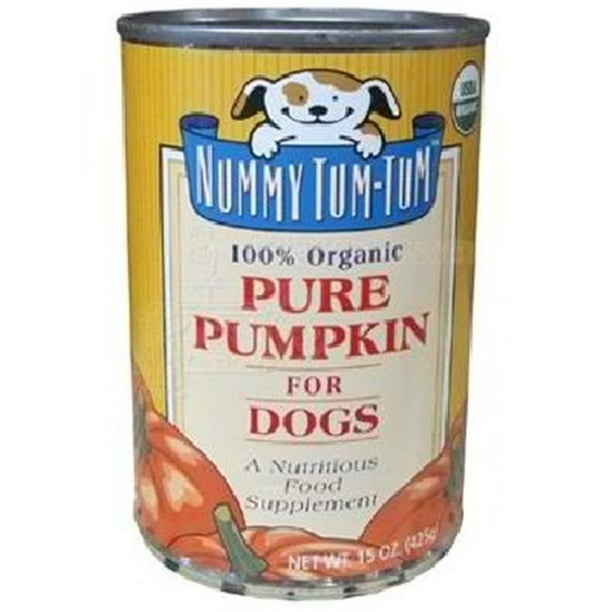 Nummy Tum-Tum Nummy Tum-Tum Pure Pumpkin Dog Food - 12x15OZ - Walmart.com