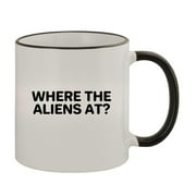 Men Black Coffee Aliens