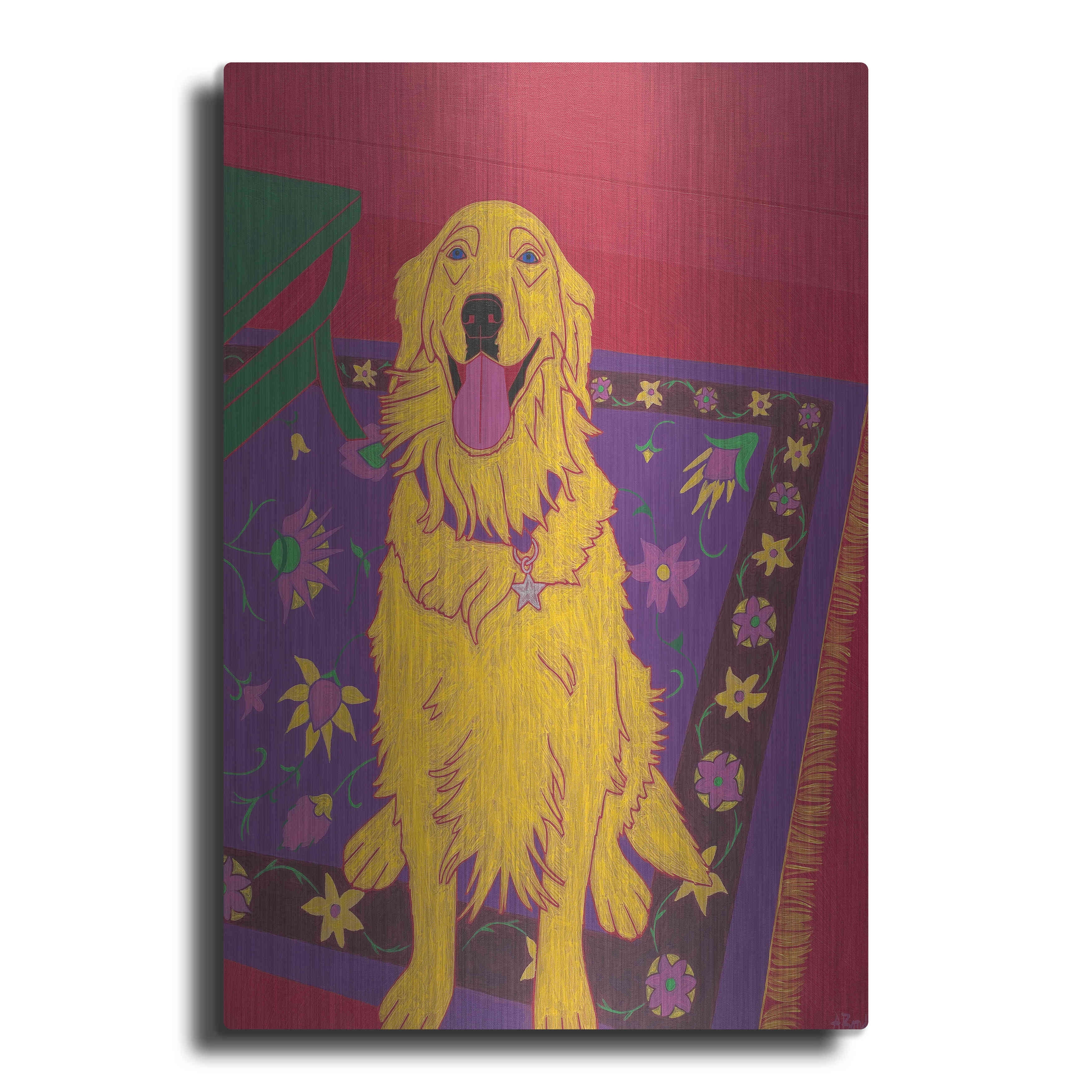 Luxe Metal Art 'Bon Vivant' by Angela Bond Metal Wall Art, 16"x24 ...