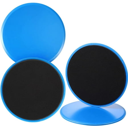 4 Pieces Core Sliders, Dual Sided Gliding Core Exercise Sliding Gliders ...