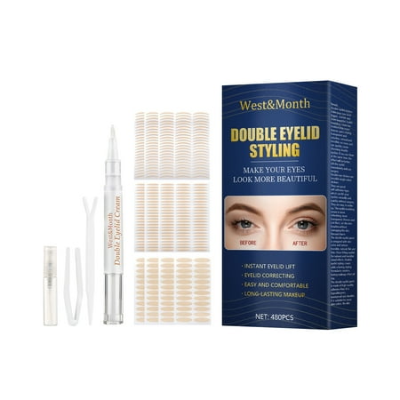 West&Month Double Eyelid Tapes Invisible Natural Double Eyelid Stickers ...