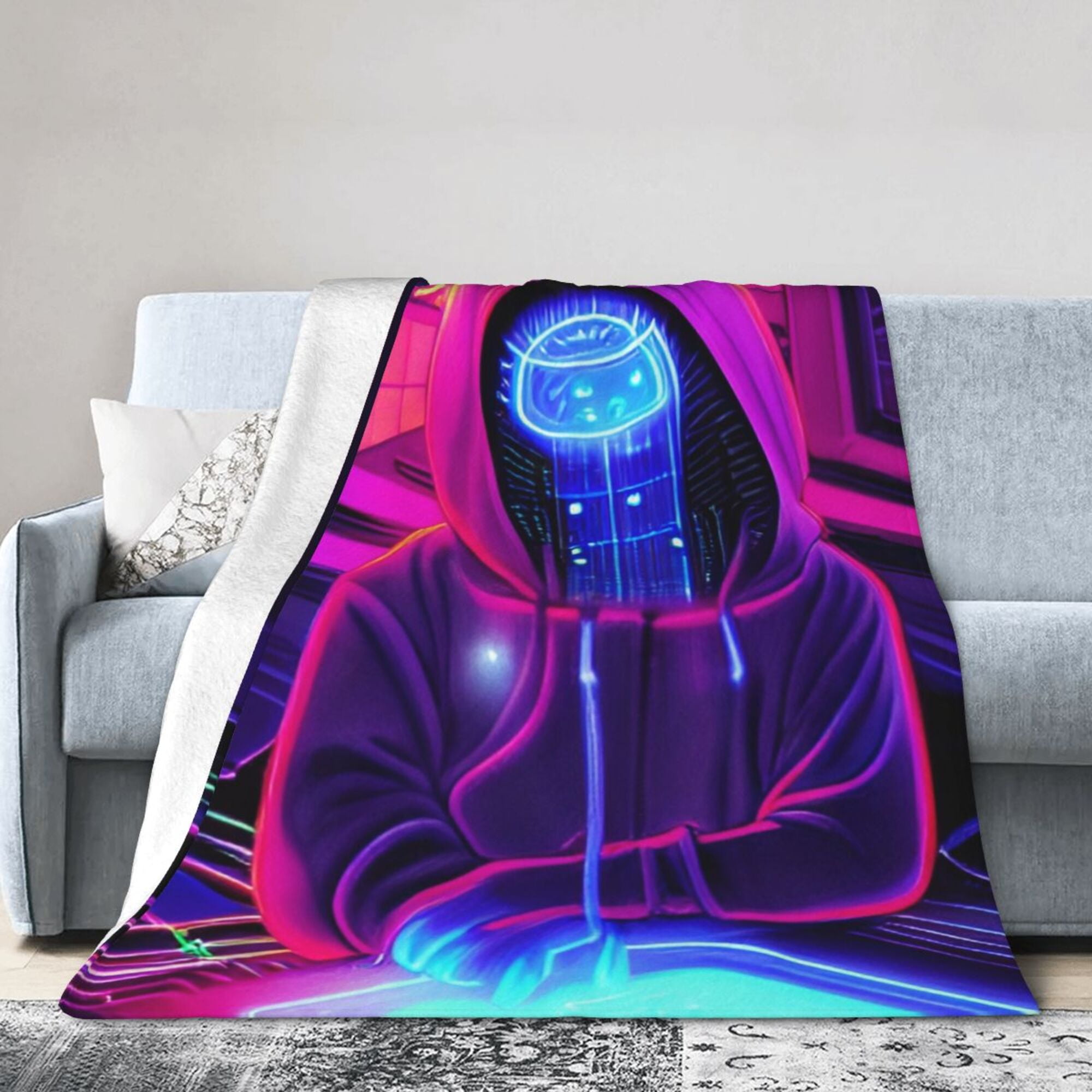 DouZhe Ultra-Soft Micro Fleece Lightweight Flannel Bed Blanket ...