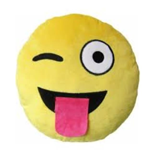 Kreative Kids 52005 Tongue Out 12 in. Emoji Pillow - Walmart.com