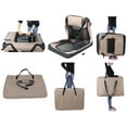EliteField 3-Door Folding Soft Dog Crate with Carrying Bag and Fleece ...