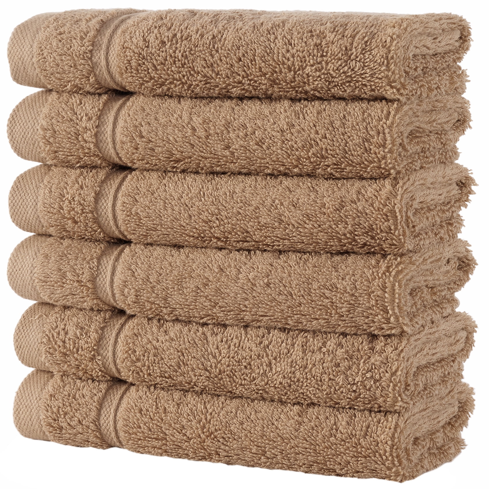 6-Piece Washcloths | 100% Turkish Cotton, Spa & Hotel Towels Quality ...