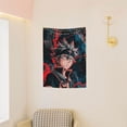 Black Clover Asta Anime Tapestry Indian Wall Hanging Tapestries Room ...