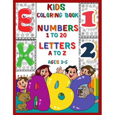 Coloring book for Animals A to Z: A Fun Alphabet Letter & Coloring ...