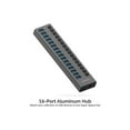 Sabrent 16-Port USB 3.0 Hub - Aluminum with Power Switches, LEDs (HB ...