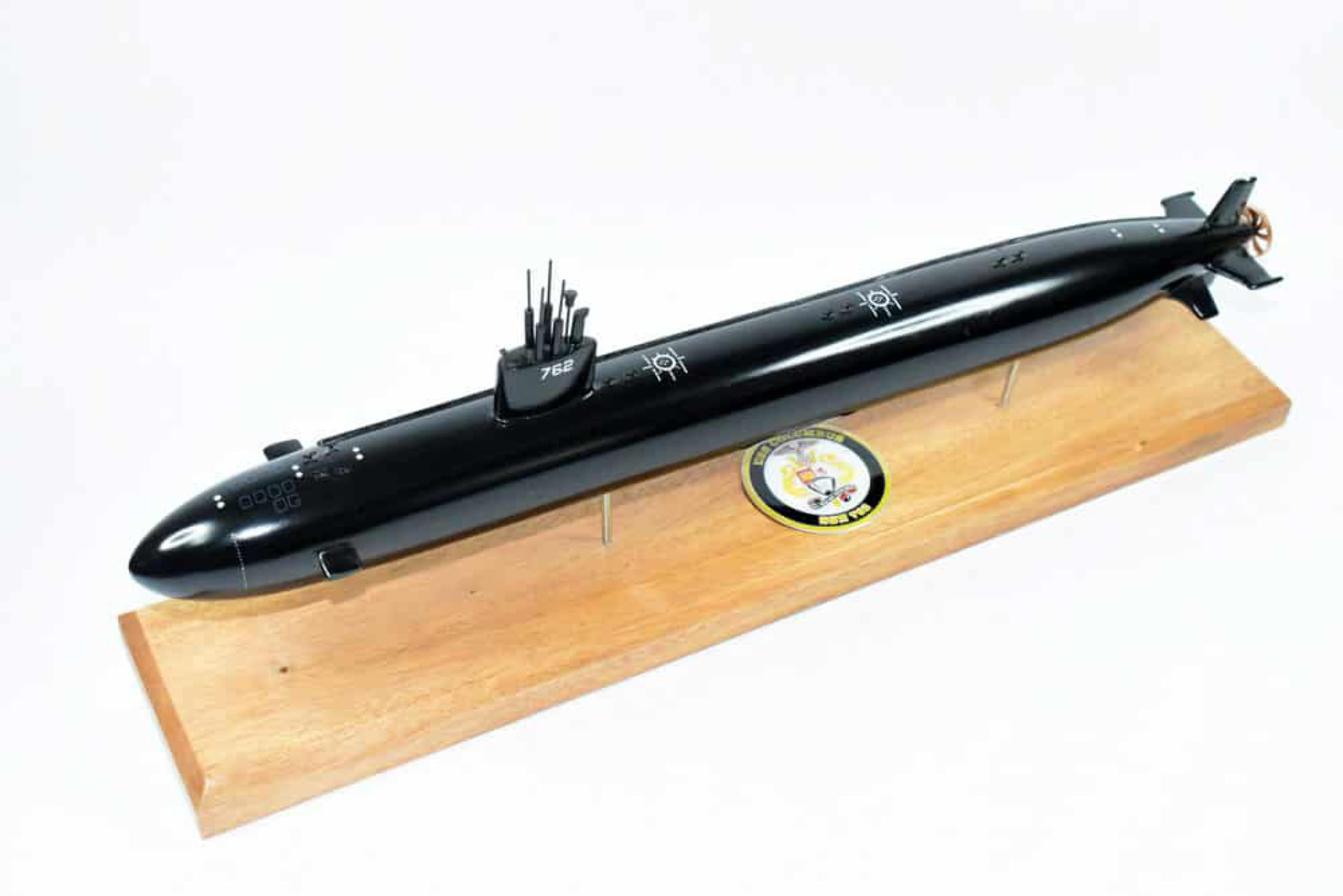 USS Columbus SSN-762 (Black Hull) Submarine Model,Navy,Scale Model ...