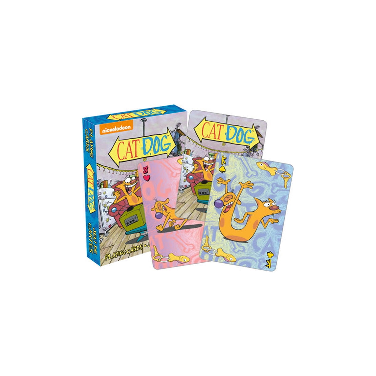 Catdog Playing Cards Deck Of Nick Nickelodeon Cat Dog Nicktoons Gift ...