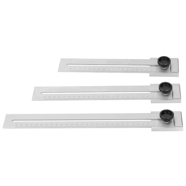 Precision Sliding Line Ruler for Woodworking,Accurate Scribing Tool with Carbon Steel ...