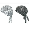 CTM Cotton Unlined Paisley Biker Do Rag Cap (Men) - Walmart.com