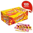 Starburst Original Swirlers Chewy Candy Sticks, 105 Count, Cherry ...