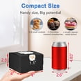 4-inch Cookie Jar, 50pcs Pack, Brown - Baking tin with clear window ...