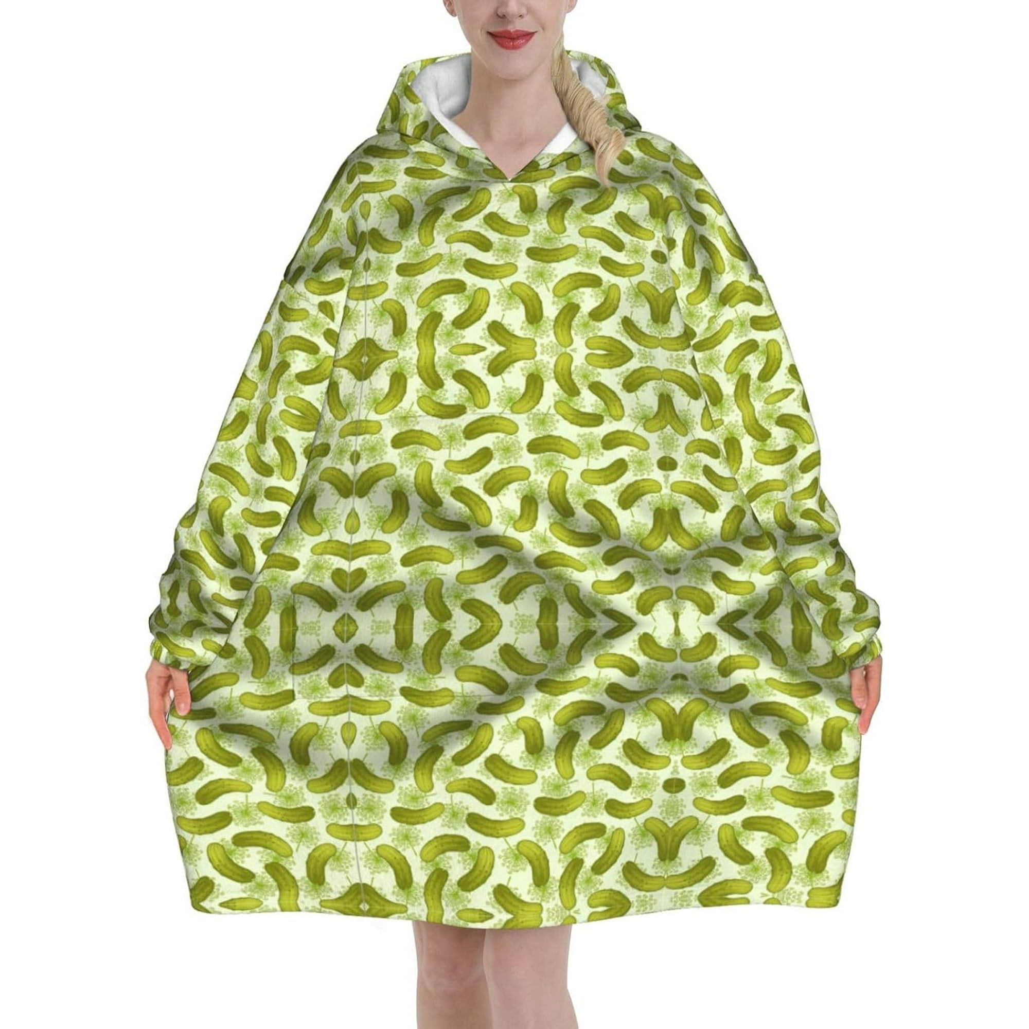 Click here for Goodthings Sushi Dill Pickles Print Adults Cozy Ov... prices