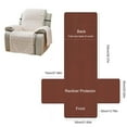 Nonslip Recliner Cover, Dog Chair Cover Furniture Protector, Machine ...