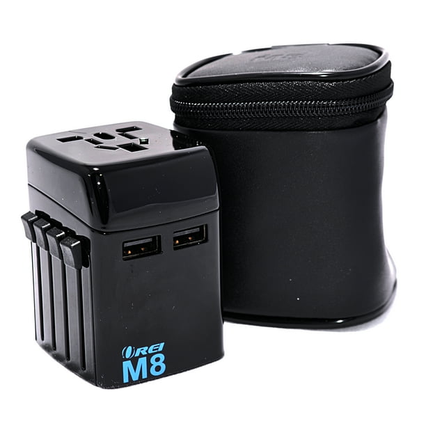 Orei M8 All-in-One International Worldwide Travel Plug Adapter with ...