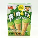 Hapi Bing Bing Cone Snack-Green Tea 2.5oz/ 71.2g (8pcs) - Walmart.com