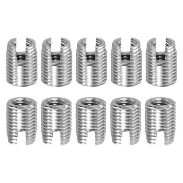 Uxcell M6 x 1 2D 12mm 304 Stainless Steel Wire Thread Insert Threaded ...